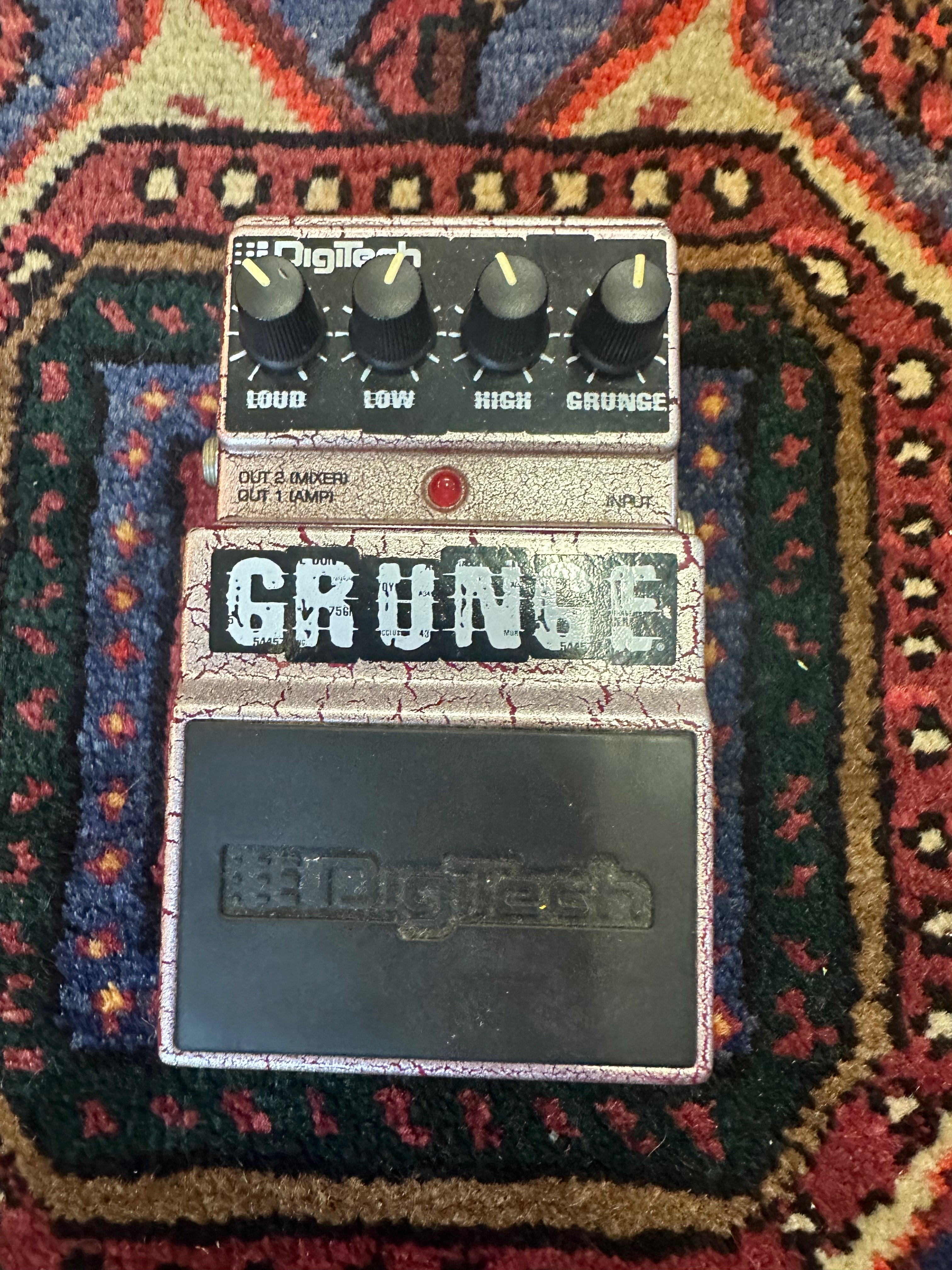 Digitech Grunge Distortion Pedal | GuitarSmith Australia Used Guitars ...