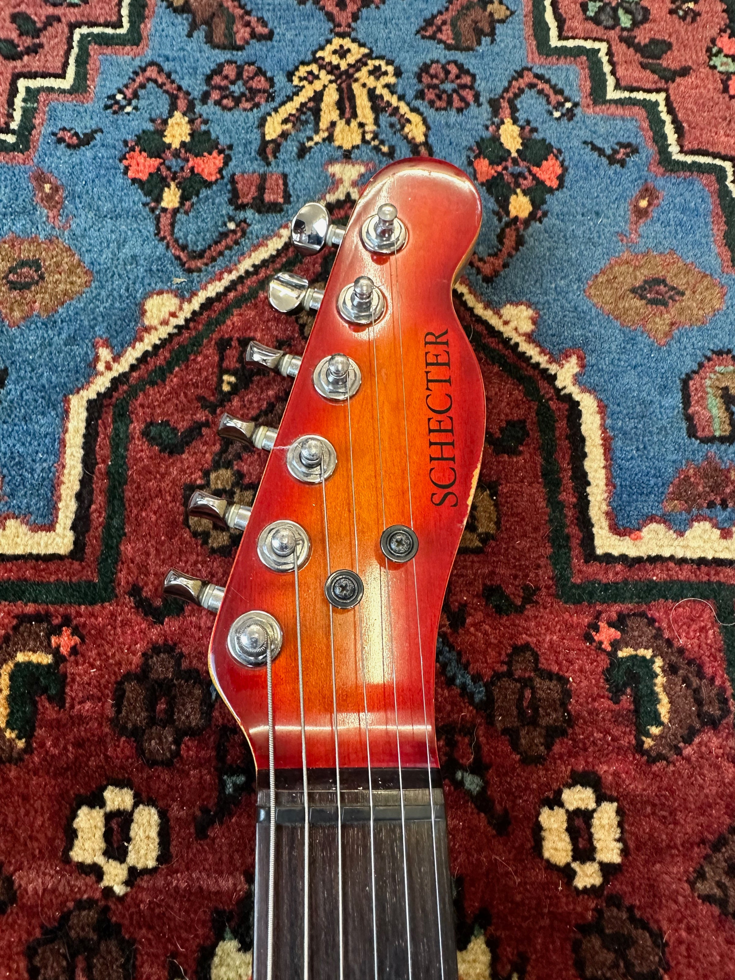 Schecter PT Telecaster Made in USA 1980s | GuitarSmith Australia Used ...