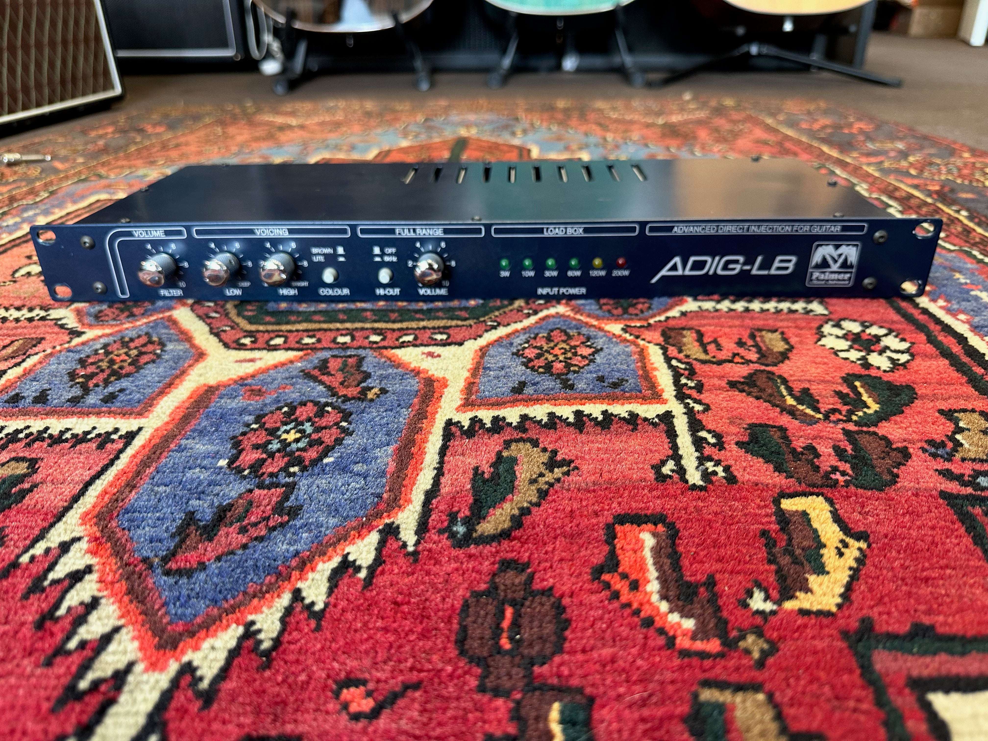 Palmer ADIG-LB Advanced Direct Injection for Guitar Speaker Simulator ...