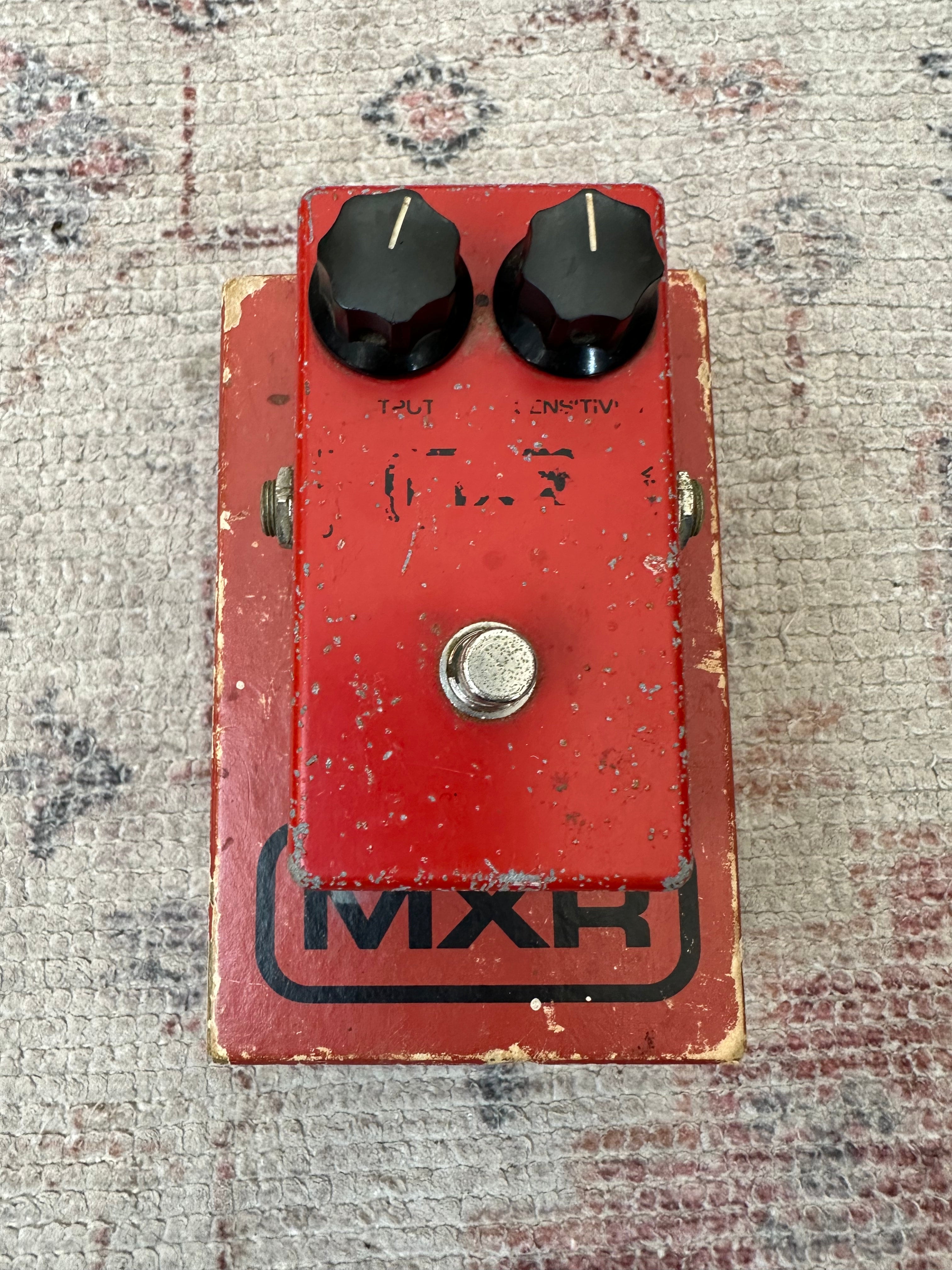 MXR Dyna Comp Compressor Pedal Original 1978 with Box | GuitarSmith ...