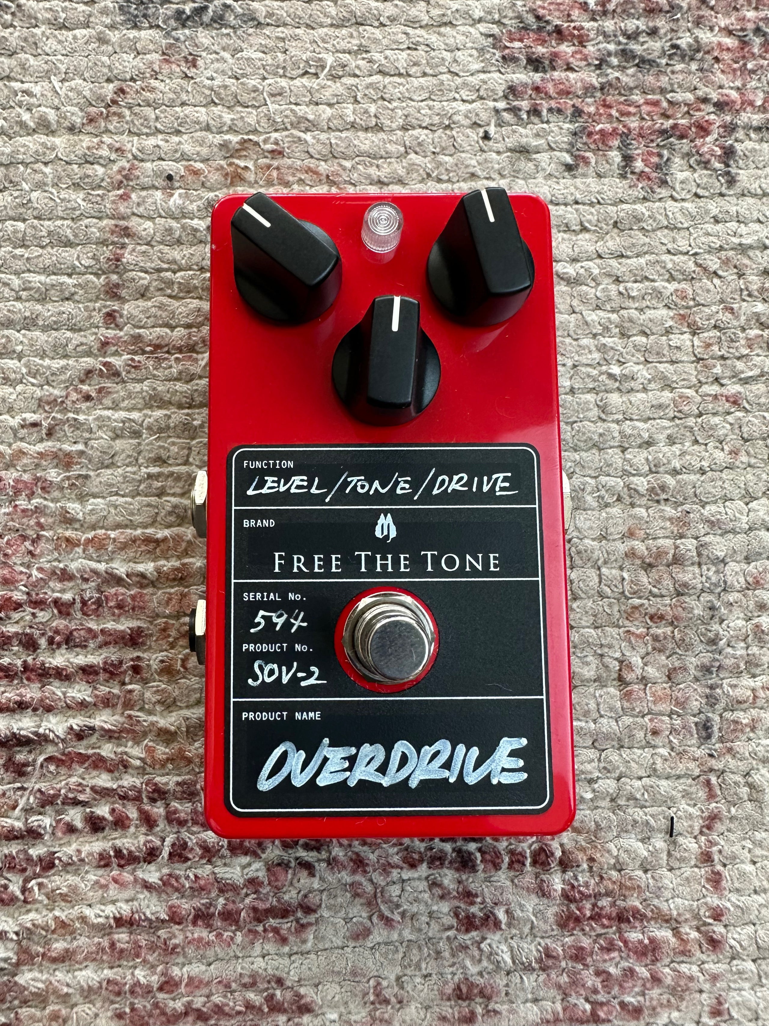 Free the Tone SOV-2 Overdrive | GuitarSmith Australia Used Guitars ...