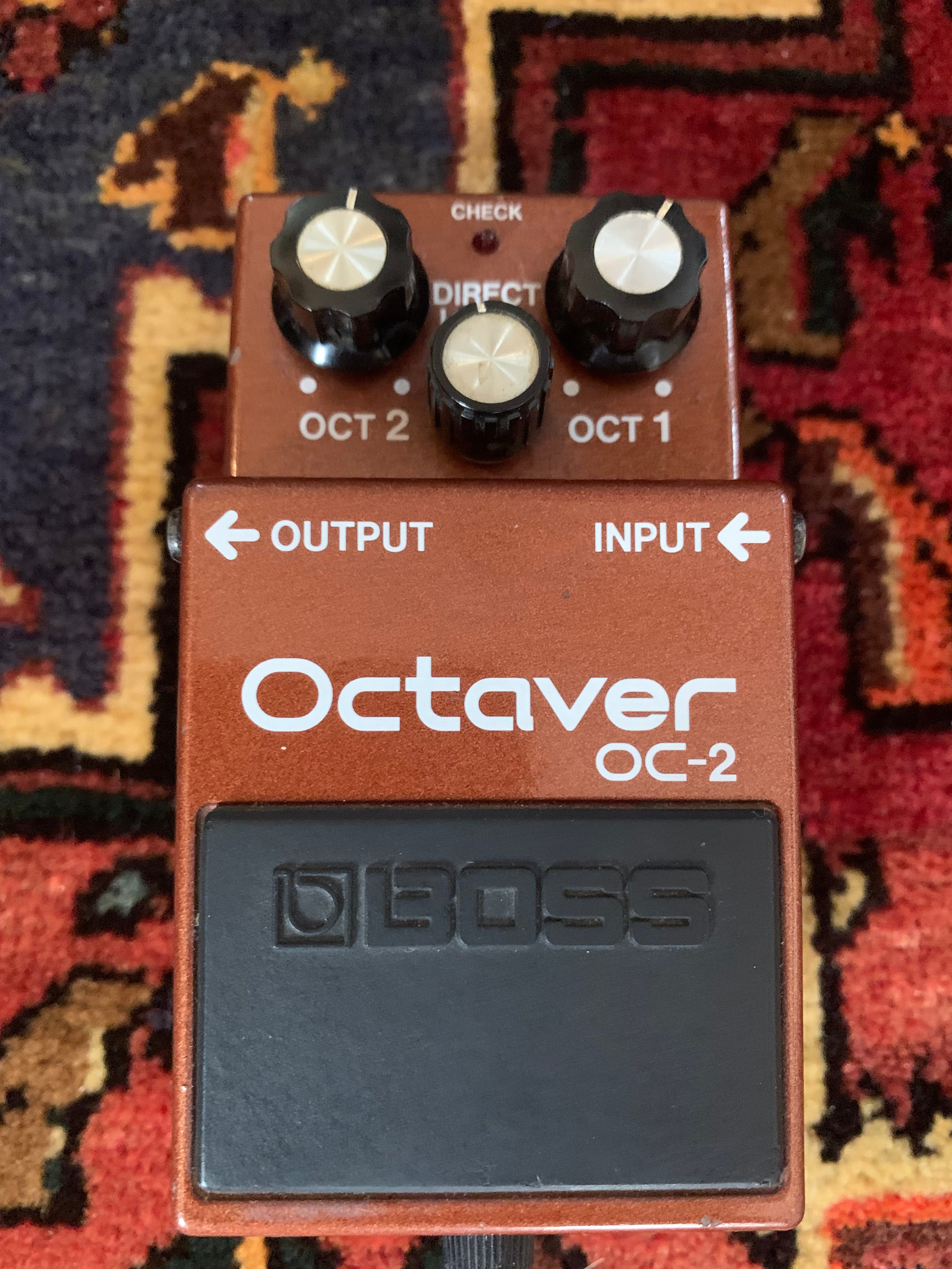 Boss OC-2 Octaver Octave Pedal Made in Japan | GuitarSmith Australia ...