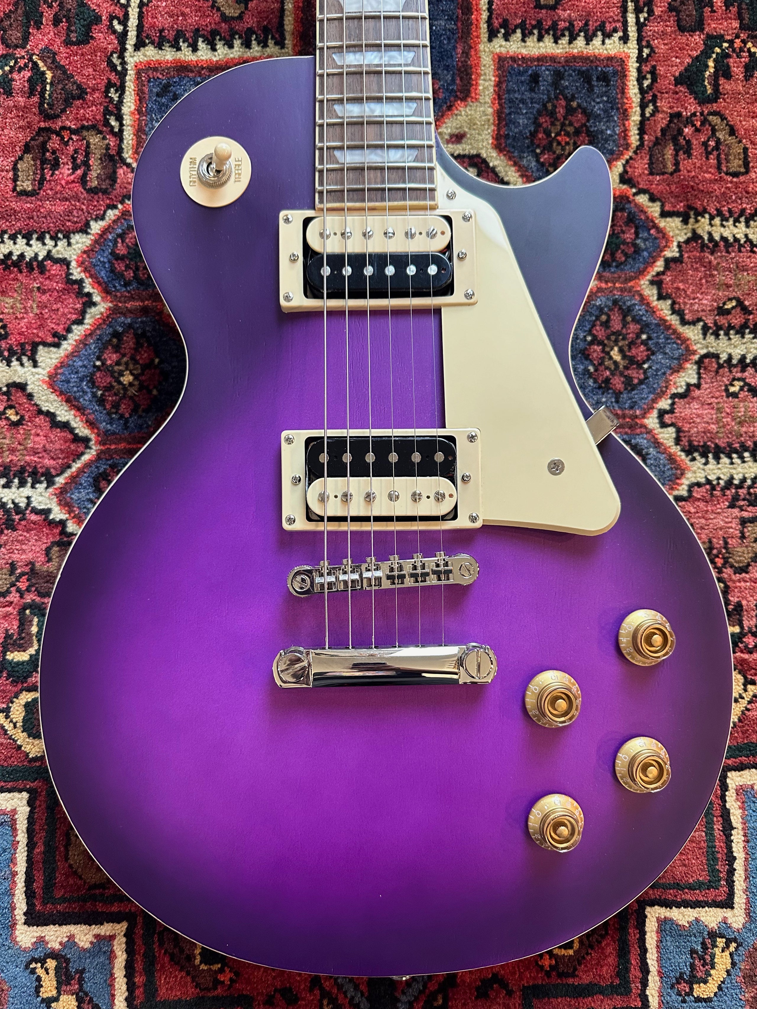 Epiphone Les Paul Classic Worn Violet Purple Burst Guitarsmith