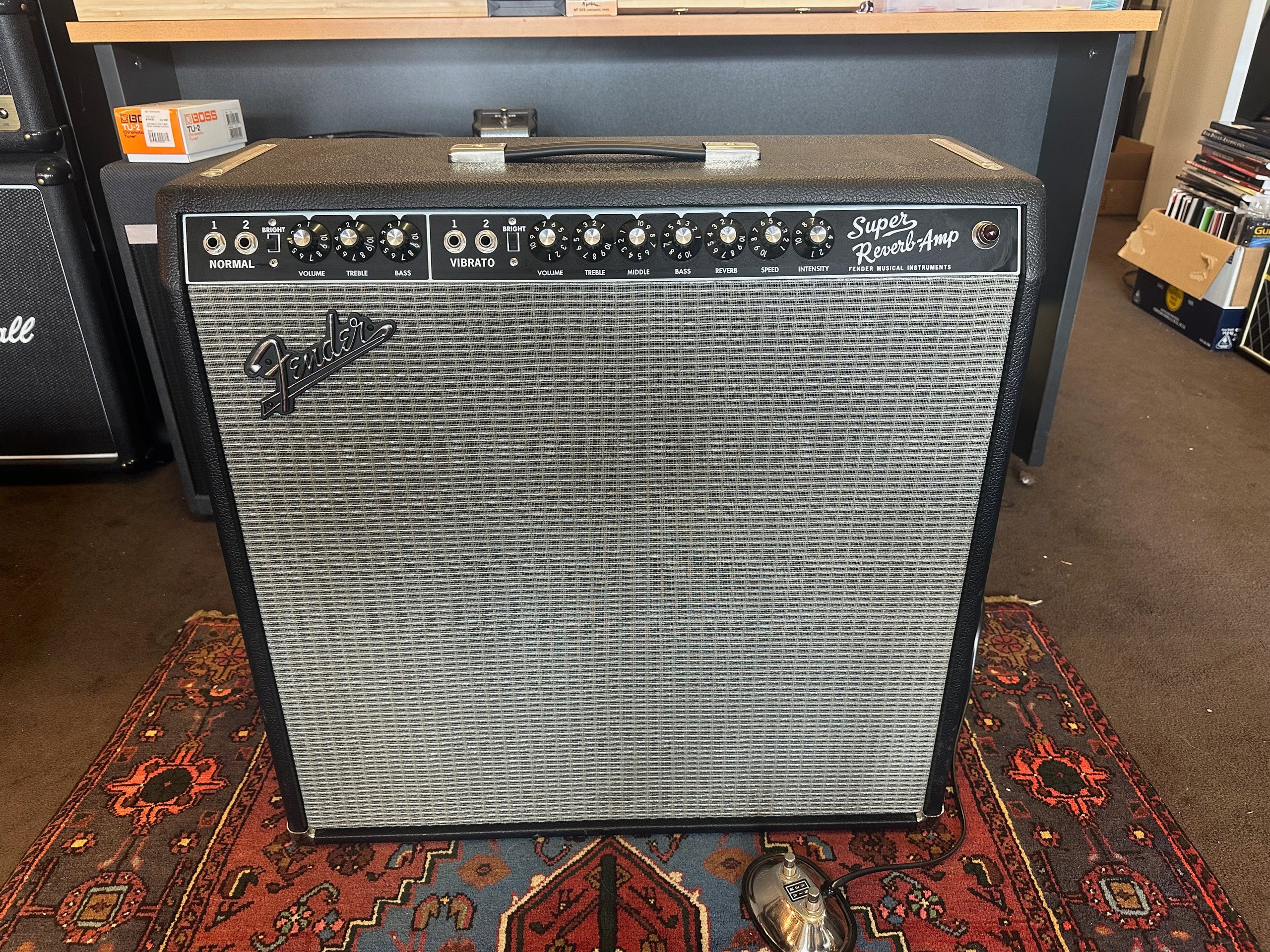 Fender Super Reverb 65 Reissue 4x10 40w Combo Amplifier 2022 ...