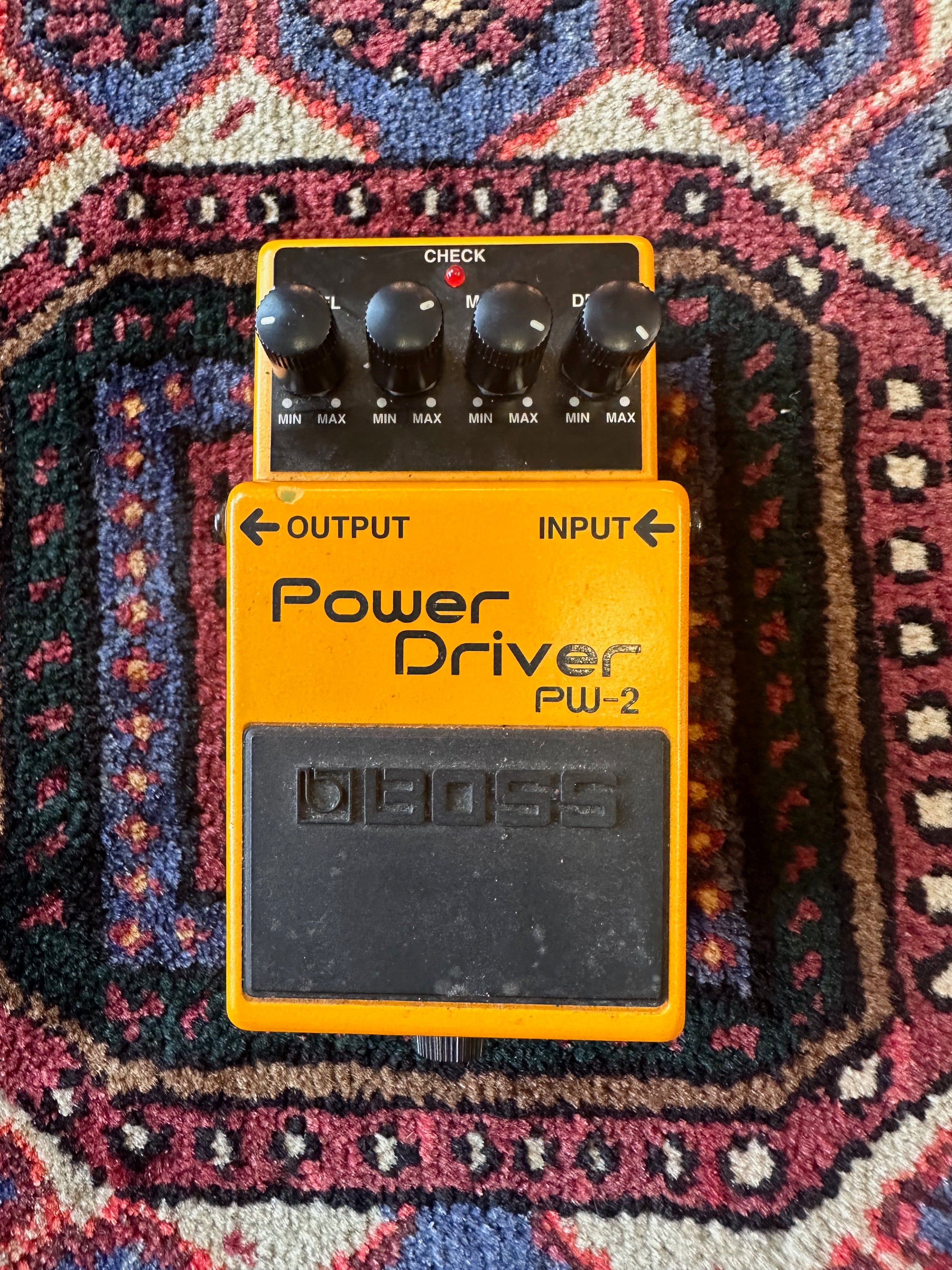 Boss Power Driver PW-2 Made in Taiwan 1996 | GuitarSmith Australia Used ...