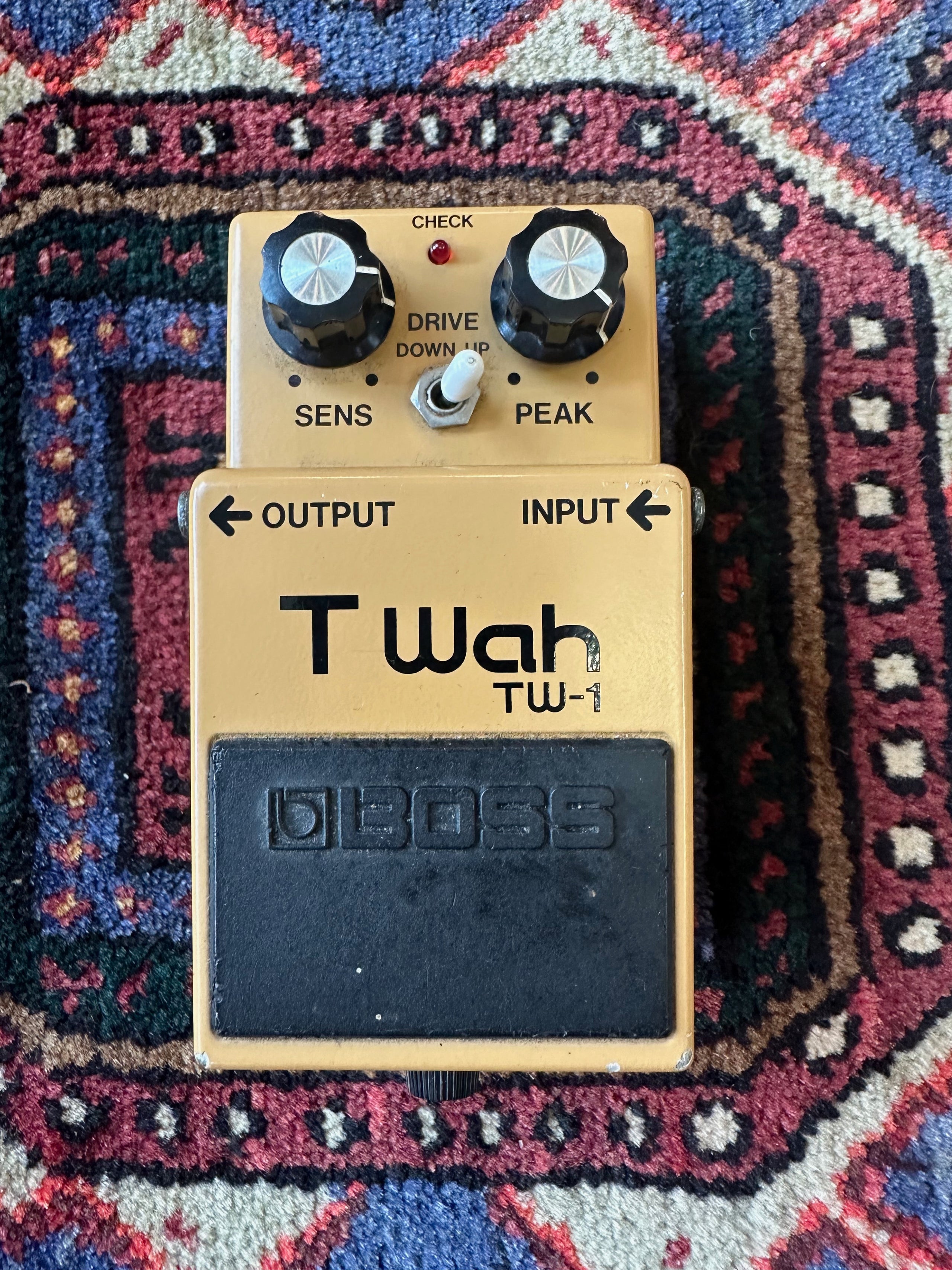Boss T Wah TW-1 Black Label Made in Japan 1983 | GuitarSmith Australia ...