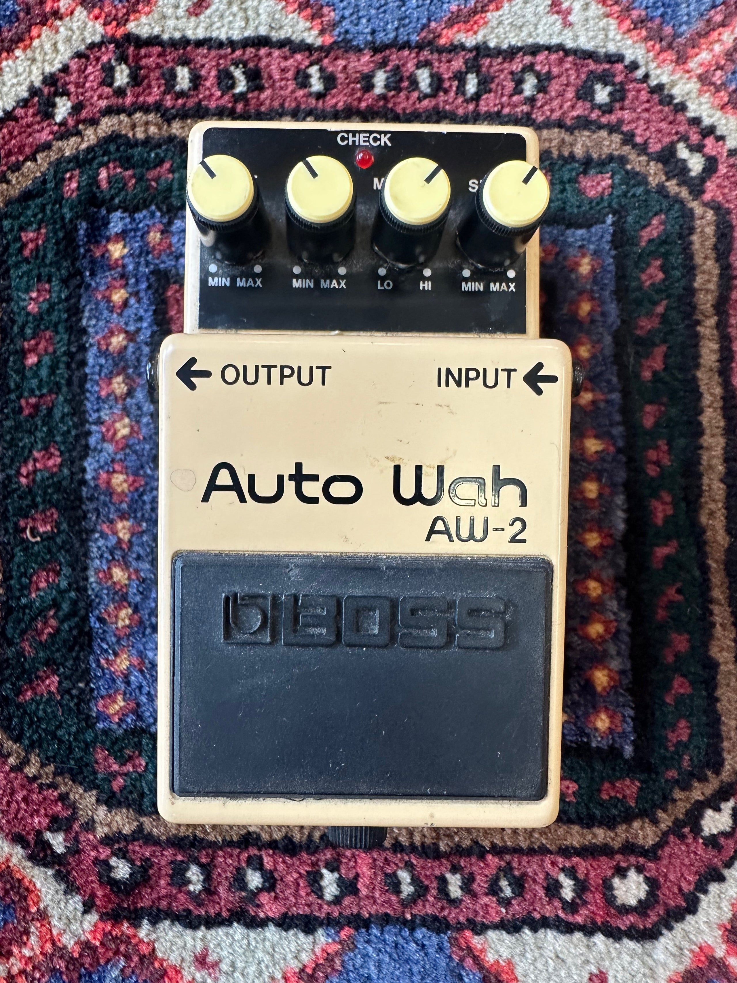 Boss AW-2 Auto Wah Made in Taiwan 1997 | GuitarSmith Australia Used ...